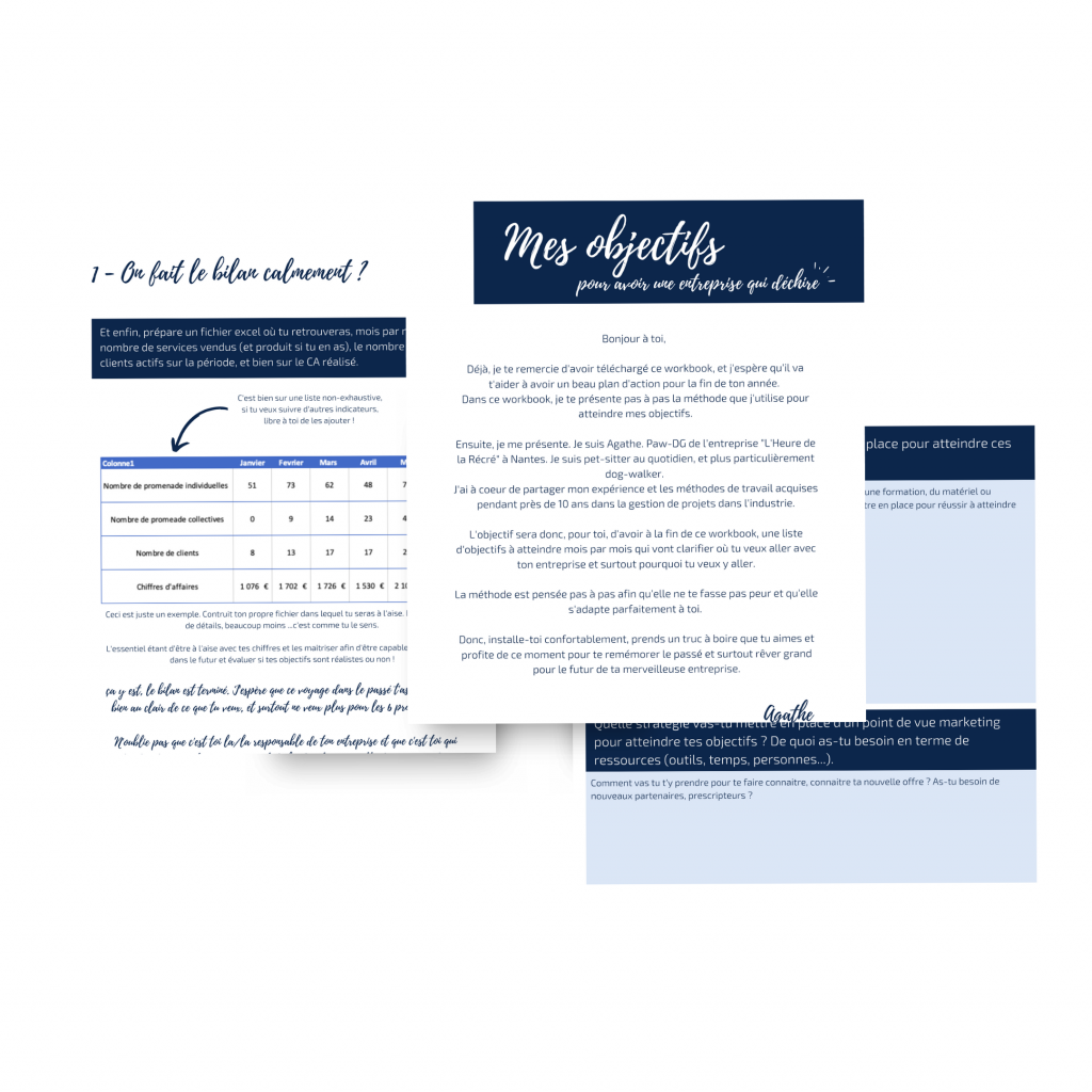 3 ETAPES POUR SE FIXER DES OBJECTIFS - l'heure de la récré